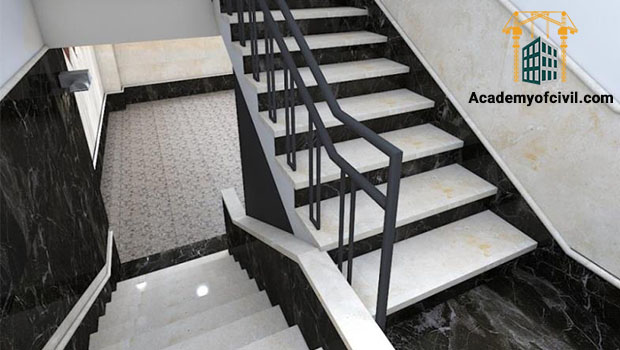 اجرای سنگ پله و سنگ بغل پله از صفر تا صد + فیلم | آکادمی عمران