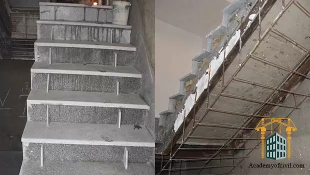 اجرای سنگ پله و سنگ بغل پله از صفرتاصد+فیلم | آکادمی عمران